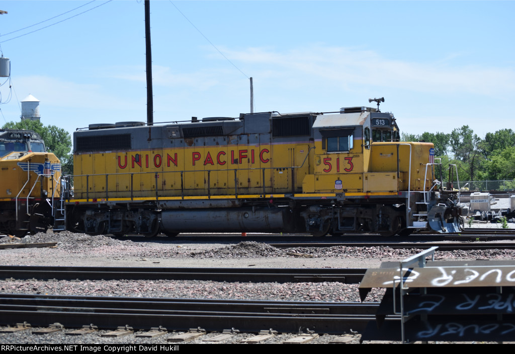 UP Engine 513, Des Moines IA